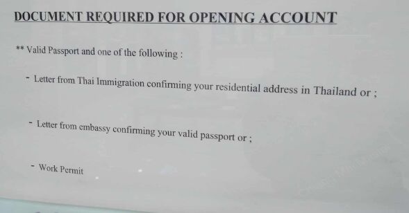 How to Open a Bank Account in Chiang Mai :: Chiang Mai Master